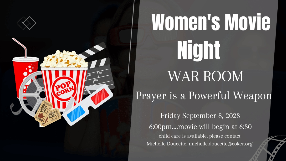 Women's Movie Night | Coker Methodist Church